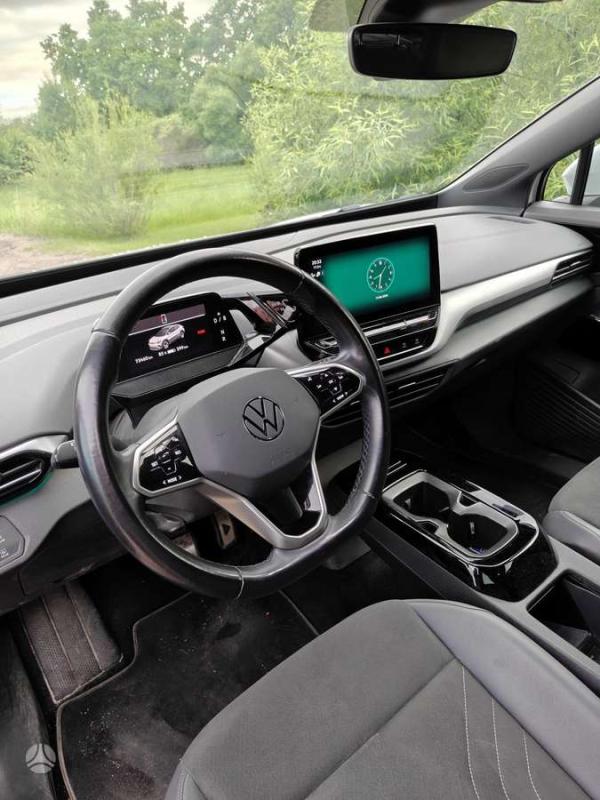 Balts Volkswagen ID.4 2022 Kauņa, ar dzinēja tilpumu 0.00 L un nobraukumu 75 tūkst. km par 24900 €, foto 5 vietnē AUTOMOTO.COM.LV