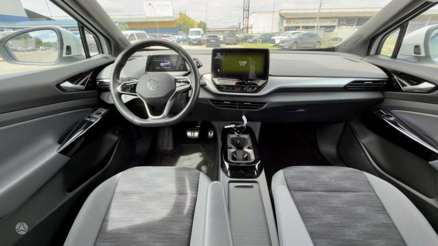 Balts Volkswagen ID.4 2023 Šauļi, ar dzinēja tilpumu 0.00 L un nobraukumu 75 tūkst. km par 19350 €, foto 13 vietnē AUTOMOTO.COM.LV