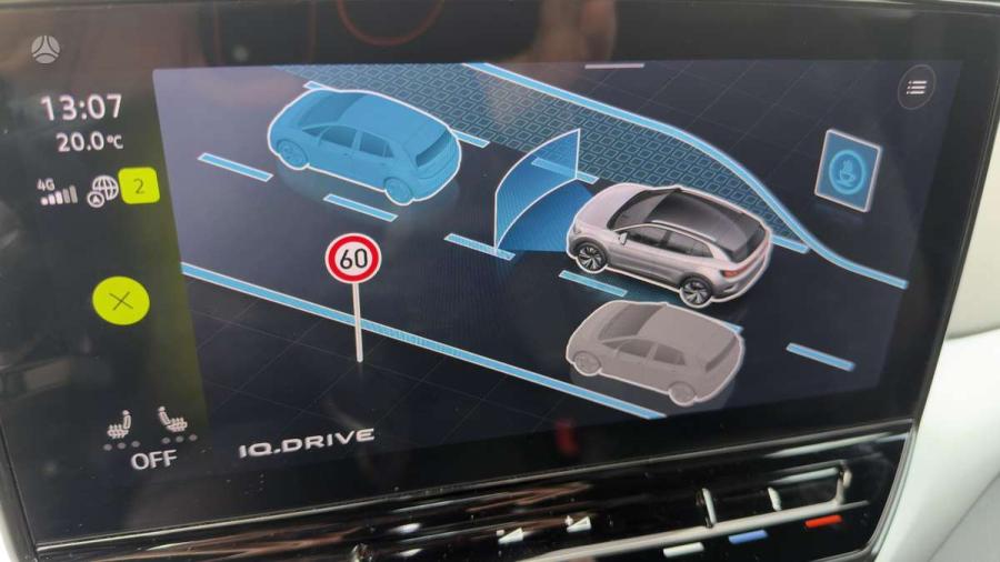 Balts Volkswagen ID.4 2023 Šauļi, ar dzinēja tilpumu 0.00 L un nobraukumu 75 tūkst. km par 19350 €, foto 29 vietnē AUTOMOTO.COM.LV