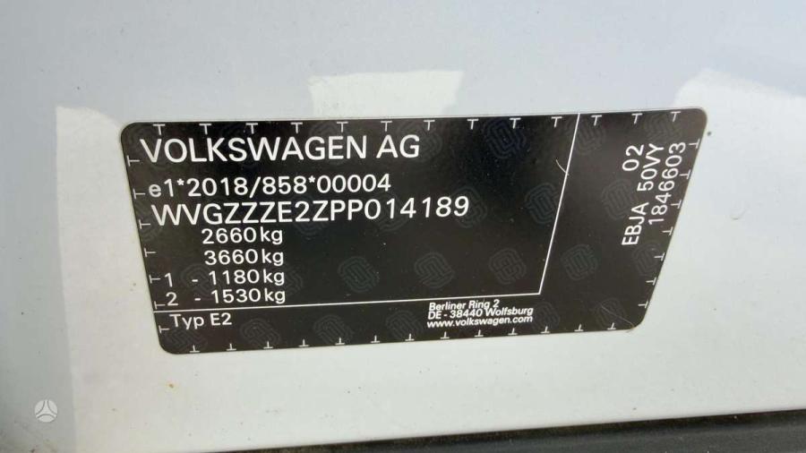 Balts Volkswagen ID.4 2023 Šauļi, ar dzinēja tilpumu 0.00 L un nobraukumu 75 tūkst. km par 19350 €, foto 40 vietnē AUTOMOTO.COM.LV