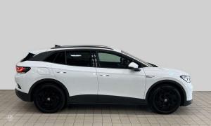 White Volkswagen ID.4 2023 in Kaunas, with an engine capacity of 0.00 L and mileage of 81 thousand km for 26500 €, photo 4 on AUTOMOTO.COM.LV