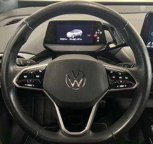 White Volkswagen ID.4 2023 in Kaunas, with an engine capacity of 0.00 L and mileage of 81 thousand km for 26500 €, photo 10 on AUTOMOTO.COM.LV