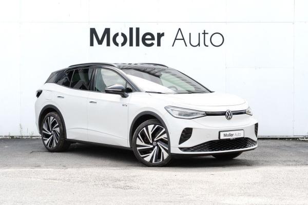Balts Volkswagen ID.4 2023 Rīga, ar dzinēja tilpumu 0.00 L un nobraukumu 91 tūkst. km par 33450 €, foto 2 vietnē AUTOMOTO.COM.LV