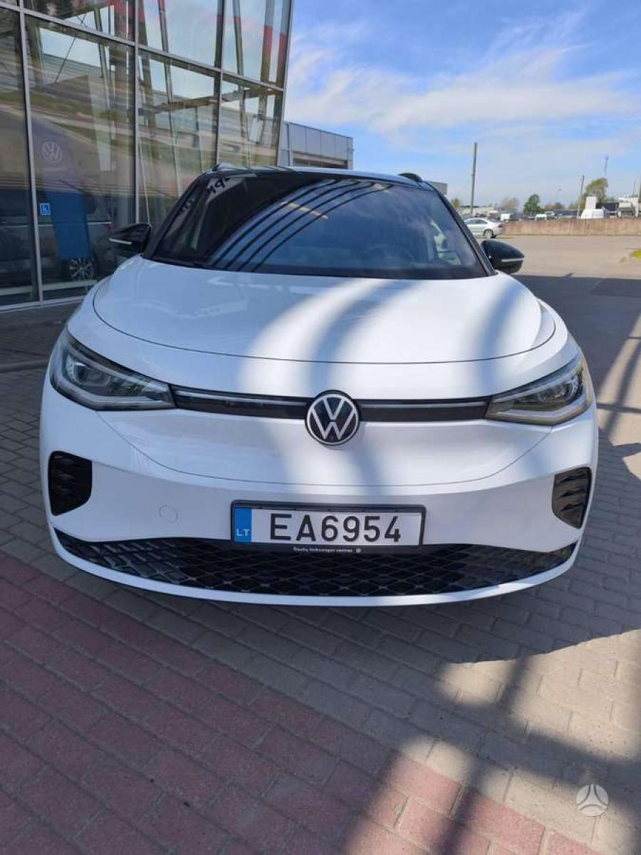 Balts Volkswagen ID.4 2023 Šauļi, ar dzinēja tilpumu 0.00 L un nobraukumu 80 tūkst. km par 32500 €, foto 4 vietnē AUTOMOTO.COM.LV