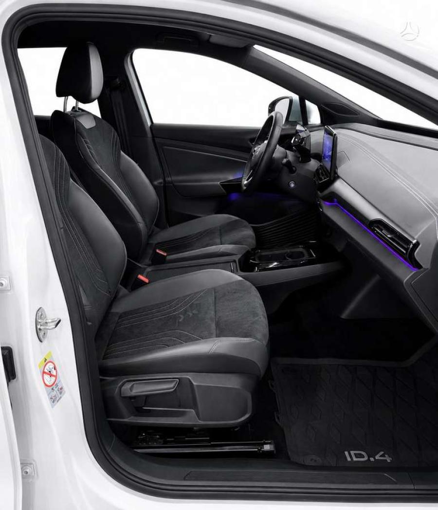 Balts Volkswagen ID.4 2023 Kauņa, ar dzinēja tilpumu 0.00 L un nobraukumu 47 tūkst. km par 35500 €, foto 7 vietnē AUTOMOTO.COM.LV