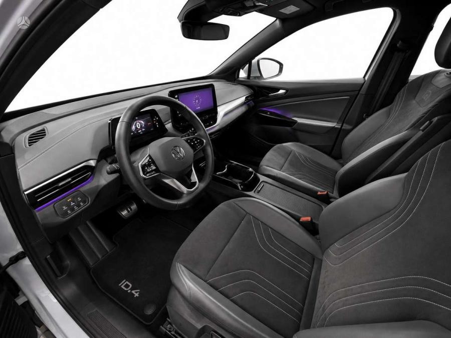 Balts Volkswagen ID.4 2023 Kauņa, ar dzinēja tilpumu 0.00 L un nobraukumu 47 tūkst. km par 35500 €, foto 9 vietnē AUTOMOTO.COM.LV