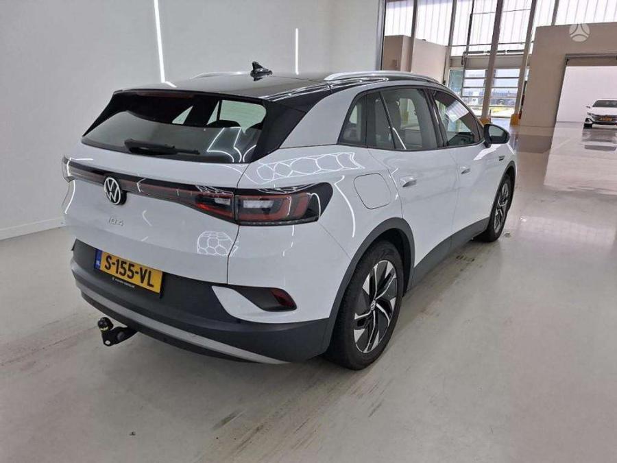 White Volkswagen ID.4 2023 in Vilnius, with an engine capacity of 0.00 L and mileage of 185 thousand km for 22500 €, photo 5 on AUTOMOTO.COM.LV