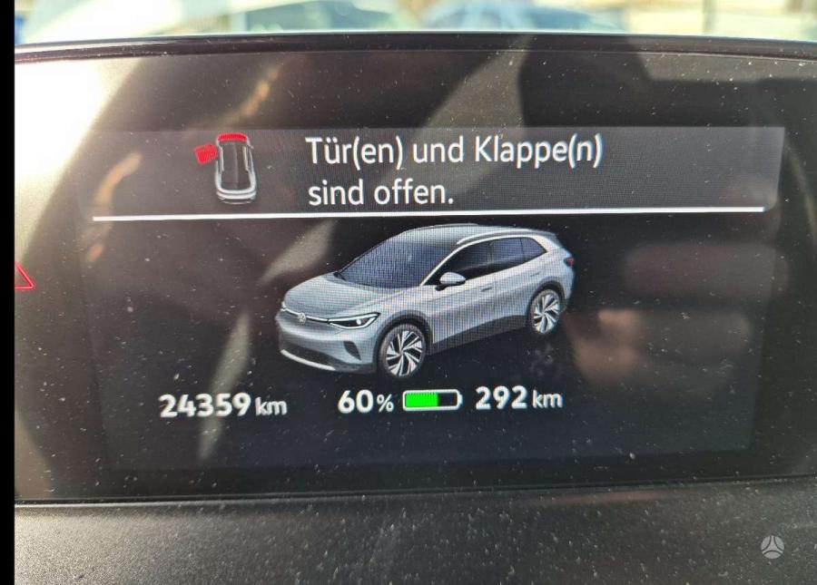 Balts Volkswagen ID.4 2025 Klaipėda, ar dzinēja tilpumu 0.00 L un nobraukumu 24 tūkst. km par 9900 €, foto 7 vietnē AUTOMOTO.COM.LV