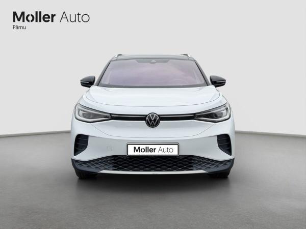 White Volkswagen ID.4 2020 in Parnu, with an engine capacity of 0.00 L and mileage of 87 thousand km for 29950 €, photo 4 on AUTOMOTO.COM.LV