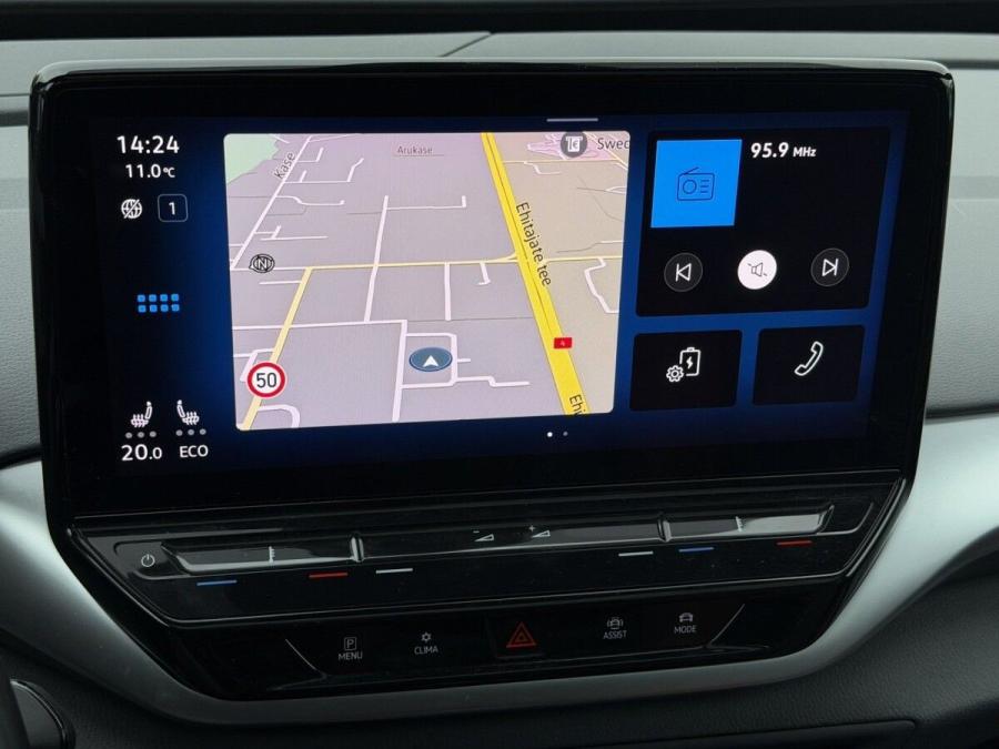 Balts Volkswagen ID.4 2020 Pērnava, ar dzinēja tilpumu 0.00 L un nobraukumu 87 tūkst. km par 29950 €, foto 13 vietnē AUTOMOTO.COM.LV