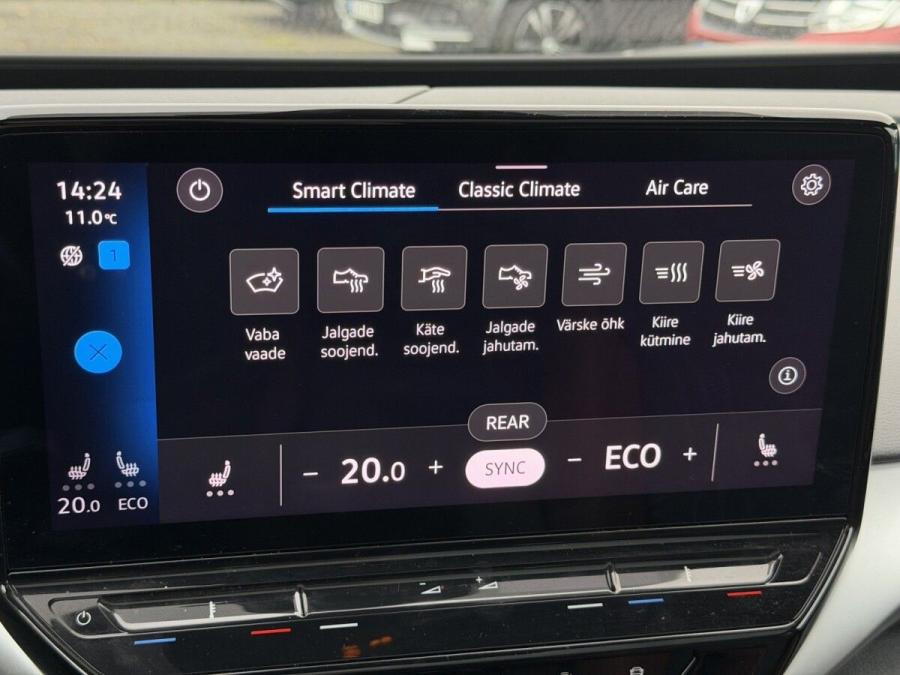 Balts Volkswagen ID.4 2020 Pērnava, ar dzinēja tilpumu 0.00 L un nobraukumu 87 tūkst. km par 29950 €, foto 15 vietnē AUTOMOTO.COM.LV