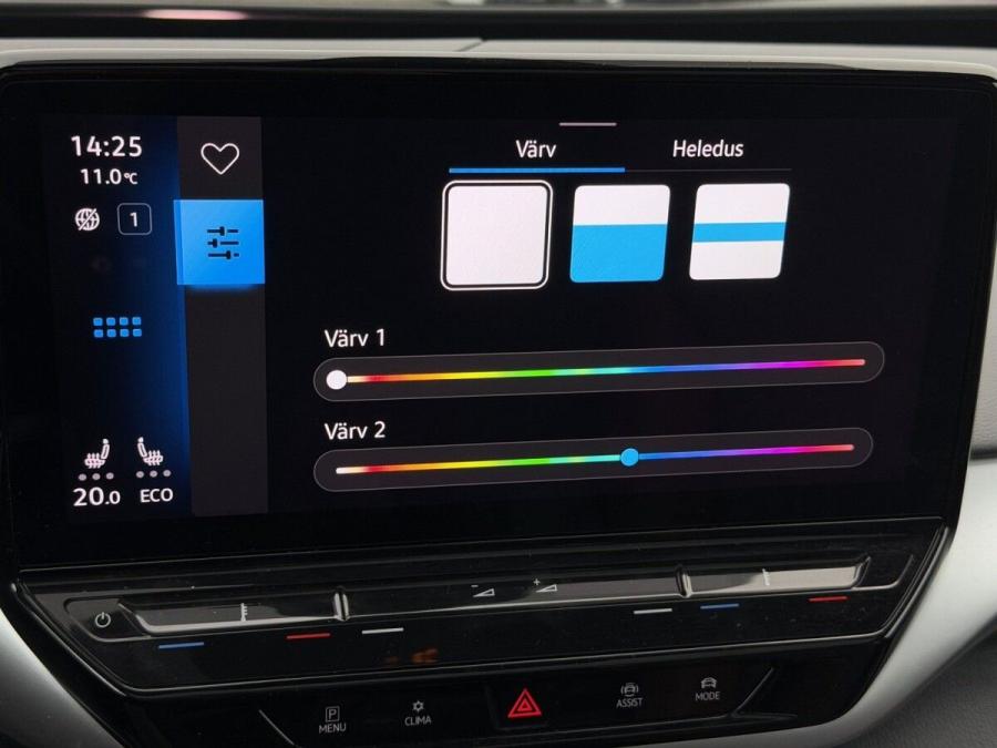 Balts Volkswagen ID.4 2020 Pērnava, ar dzinēja tilpumu 0.00 L un nobraukumu 87 tūkst. km par 29950 €, foto 20 vietnē AUTOMOTO.COM.LV
