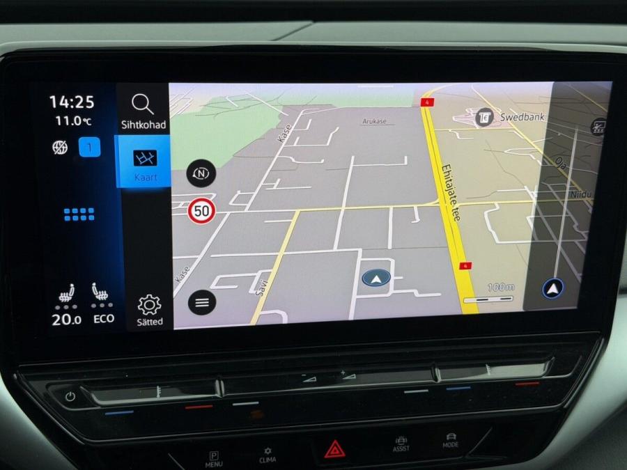 Balts Volkswagen ID.4 2020 Pērnava, ar dzinēja tilpumu 0.00 L un nobraukumu 87 tūkst. km par 29950 €, foto 21 vietnē AUTOMOTO.COM.LV