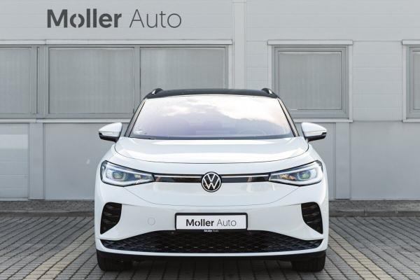 White Volkswagen ID.4 2022 in Ventspils, with an engine capacity of 0.00 L and mileage of 98 thousand km for 35000 €, photo 9 on AUTOMOTO.COM.LV
