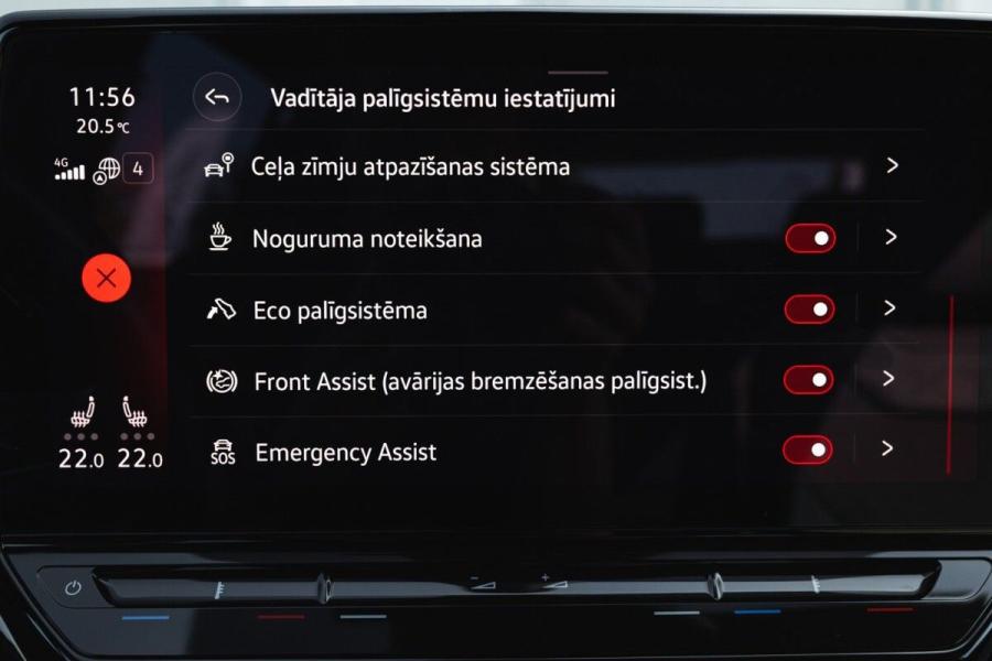 Белый Фольксваген ID.4 2022 в Вентспилс, объемом двигателя 0.00 л и пробегом 98 тыс. км за 35000 €, фото 27 на AUTOMOTO.COM.LV