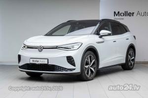 Balts Volkswagen ID.4 2022 Tallina, ar dzinēja tilpumu 0.00 L un nobraukumu 96 tūkst. km par 33500 €, foto  vietnē AUTOMOTO.COM.LV