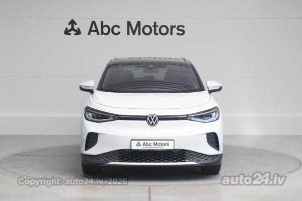 White Volkswagen ID.4 2023 in Tallinn, with an engine capacity of 0.00 L and mileage of 12 thousand km for 33990 €, photo 2 on AUTOMOTO.COM.LV