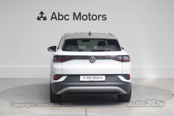 White Volkswagen ID.4 2023 in Tallinn, with an engine capacity of 0.00 L and mileage of 12 thousand km for 33990 €, photo 5 on AUTOMOTO.COM.LV
