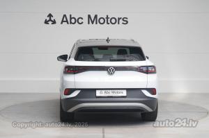 White Volkswagen ID.4 2023 in Tallinn, with an engine capacity of 0.00 L and mileage of 12 thousand km for 33990 €, photo 6 on AUTOMOTO.COM.LV