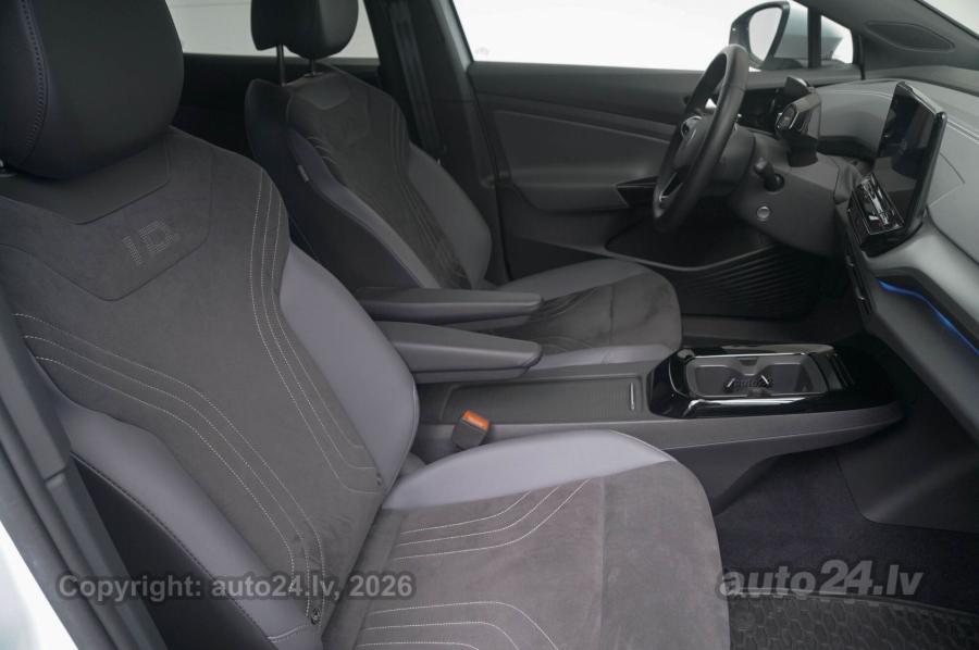 White Volkswagen ID.4 2023 in Tallinn, with an engine capacity of 0.00 L and mileage of 12 thousand km for 33990 €, photo 10 on AUTOMOTO.COM.LV
