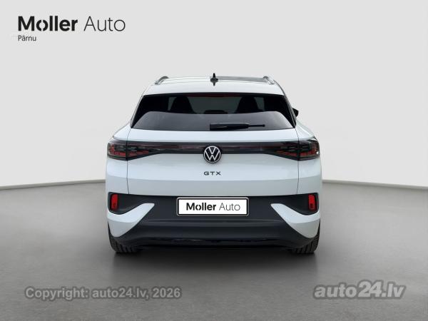 White Volkswagen ID.4 2023 in Parnu, with an engine capacity of 0.00 L and mileage of 27 thousand km for 33900 €, photo 4 on AUTOMOTO.COM.LV