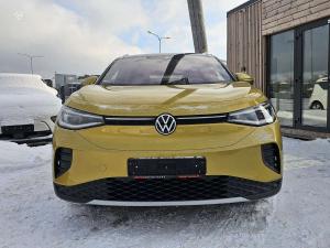 Yellow Volkswagen ID.4 2021 in Vilnius, with an engine capacity of 0.00 L and mileage of 74 thousand km for 25900 €, photo 3 on AUTOMOTO.COM.LV