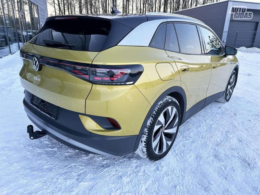 Dzeltens Volkswagen ID.4 2021 Kauņa, ar dzinēja tilpumu 0.00 L un nobraukumu 215 tūkst. km par 16900 €, foto 3 vietnē AUTOMOTO.COM.LV