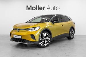 Dzeltens Volkswagen ID.4 2021 Viļņa, ar dzinēja tilpumu 0.00 L un nobraukumu 112 tūkst. km par 27900 €, foto  vietnē AUTOMOTO.COM.LV