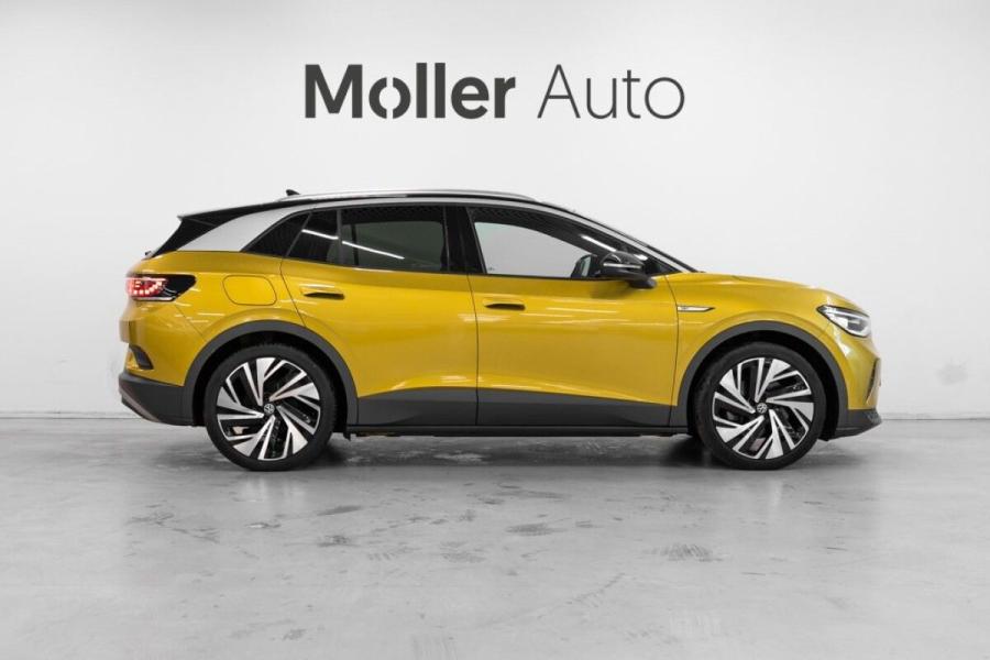 Dzeltens Volkswagen ID.4 2021 Viļņa, ar dzinēja tilpumu 0.00 L un nobraukumu 112 tūkst. km par 27900 €, foto 5 vietnē AUTOMOTO.COM.LV