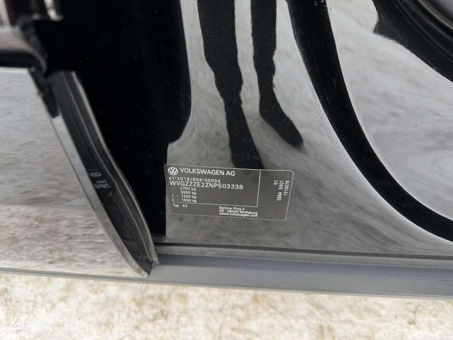 Черный Фольксваген ID.5 2022 в Шяуляй, объемом двигателя 0.00 л и пробегом 62 тыс. км за 32990 €, фото 28 на AUTOMOTO.COM.LV