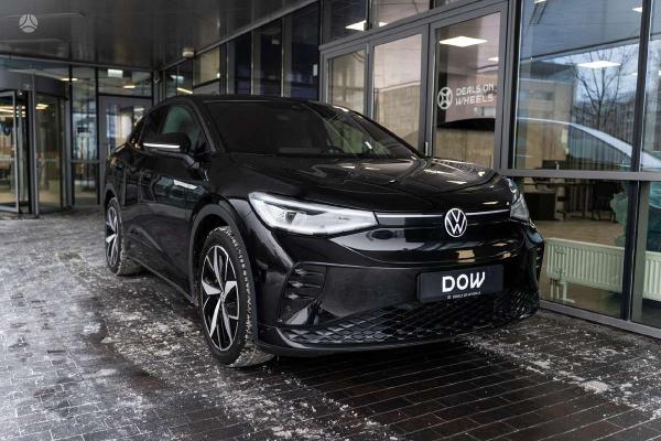 Melns Volkswagen ID.5 2022 Viļņa, ar dzinēja tilpumu 0.00 L un nobraukumu 69 tūkst. km par 29990 €, foto  vietnē AUTOMOTO.COM.LV