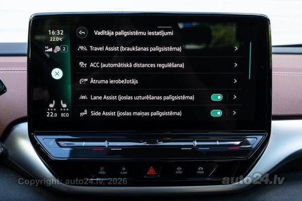 Melns Volkswagen ID.5 2023 Rīga, ar dzinēja tilpumu 0.00 L un nobraukumu 102 tūkst. km par 31718 €, foto 10 vietnē AUTOMOTO.COM.LV