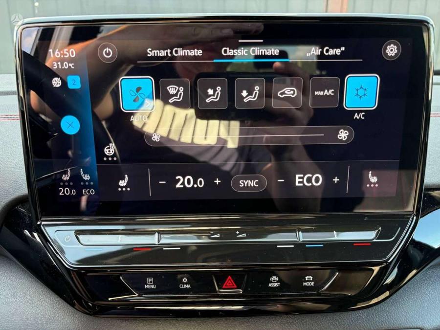 Melns Volkswagen ID.5 2023 Viļņa, ar dzinēja tilpumu 0.00 L un nobraukumu 23 tūkst. km par 35700 €, foto 26 vietnē AUTOMOTO.COM.LV