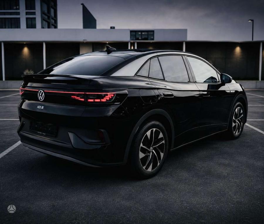 Melns Volkswagen ID.5 2023 Viļņa, ar dzinēja tilpumu 0.00 L un nobraukumu 80 tūkst. km par 28900 €, foto 4 vietnē AUTOMOTO.COM.LV
