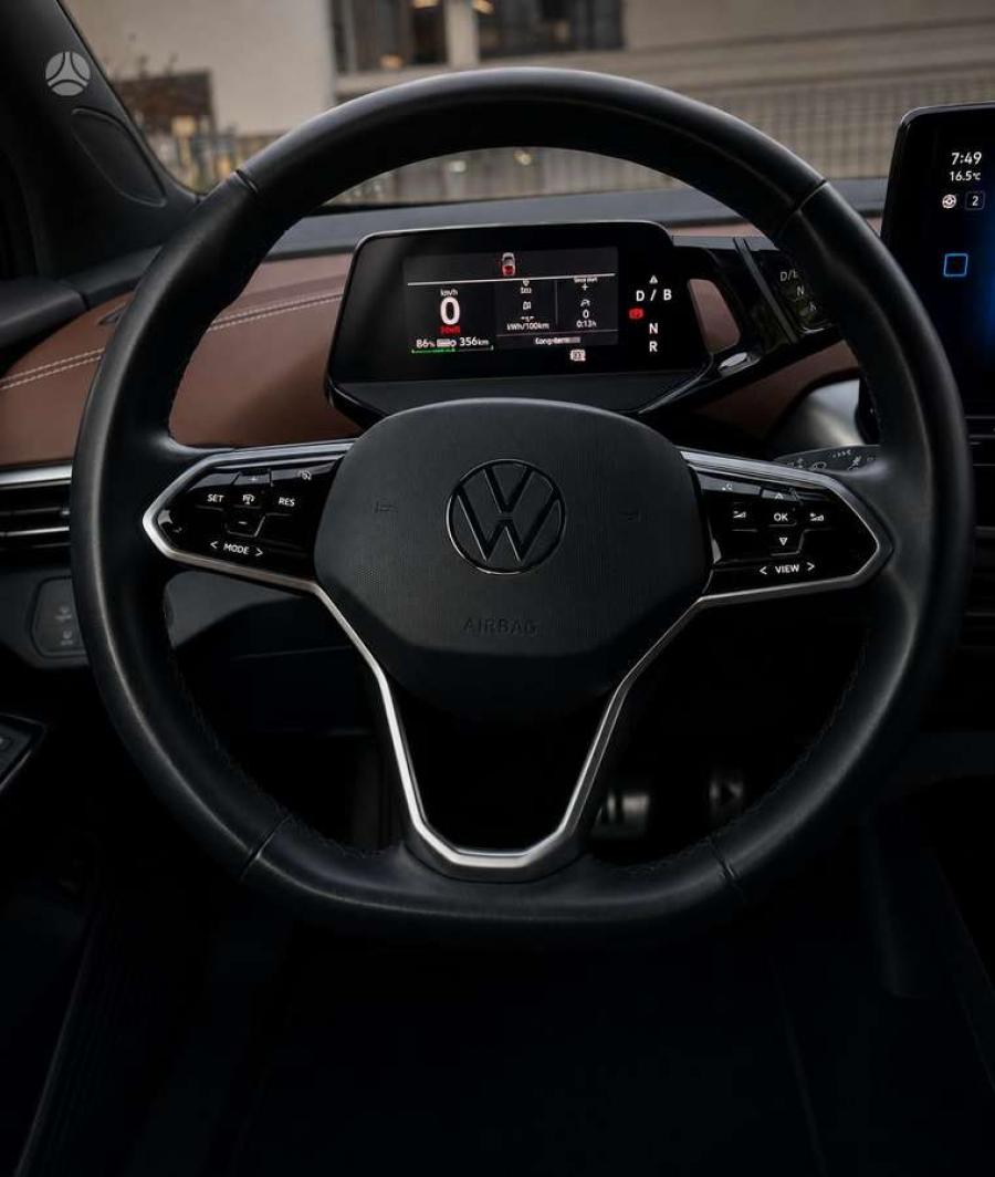 Melns Volkswagen ID.5 2023 Viļņa, ar dzinēja tilpumu 0.00 L un nobraukumu 80 tūkst. km par 28900 €, foto 9 vietnē AUTOMOTO.COM.LV
