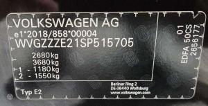 Melns Volkswagen ID.5 2025 Šauļi, ar dzinēja tilpumu 0.00 L un nobraukumu 19 tūkst. km par 35900 €, foto 32 vietnē AUTOMOTO.COM.LV