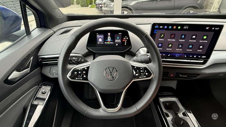 Blue Volkswagen ID.5 2024 in Vilnius, with an engine capacity of 0.00 L and mileage of 48 thousand km for 33990 €, photo 13 on AUTOMOTO.COM.LV