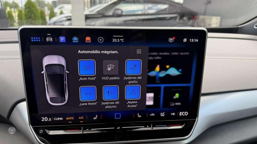 Blue Volkswagen ID.5 2024 in Vilnius, with an engine capacity of 0.00 L and mileage of 48 thousand km for 33990 €, photo 37 on AUTOMOTO.COM.LV