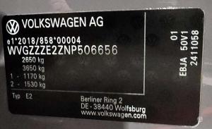 Grey Volkswagen ID.5 2022 in Siauliai, with an engine capacity of 0.00 L and mileage of 54 thousand km for 28500 €, photo 32 on AUTOMOTO.COM.LV