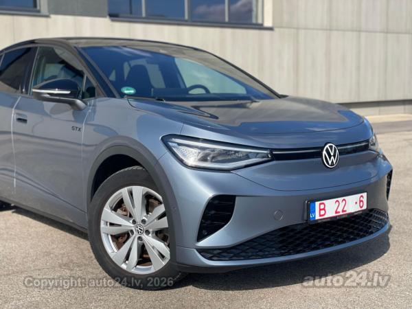 Pelēks Volkswagen ID.5 2022 Rīga, ar dzinēja tilpumu 0.00 L un nobraukumu 34 tūkst. km par 34850 €, foto  vietnē AUTOMOTO.COM.LV
