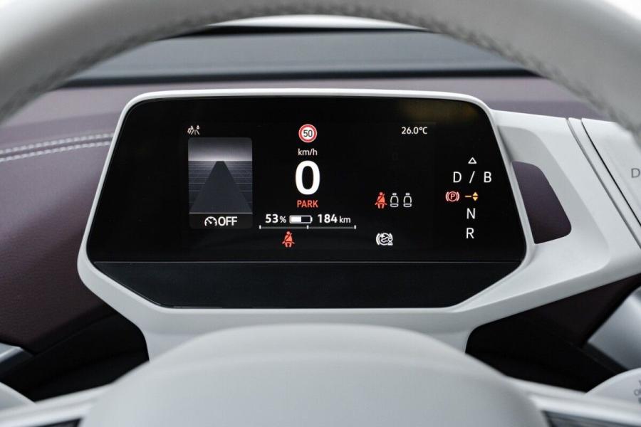 Pelēks Volkswagen ID.5 2022 Rīga, ar dzinēja tilpumu 0.00 L un nobraukumu 74 tūkst. km par 32650 €, foto 17 vietnē AUTOMOTO.COM.LV