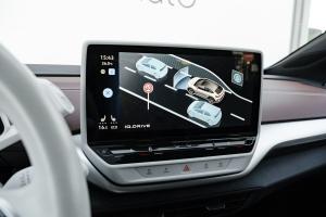 Pelēks Volkswagen ID.5 2022 Rīga, ar dzinēja tilpumu 0.00 L un nobraukumu 74 tūkst. km par 32650 €, foto 21 vietnē AUTOMOTO.COM.LV