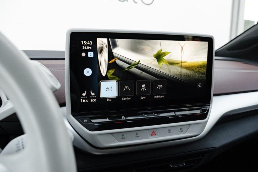 Pelēks Volkswagen ID.5 2022 Rīga, ar dzinēja tilpumu 0.00 L un nobraukumu 74 tūkst. km par 32650 €, foto 24 vietnē AUTOMOTO.COM.LV