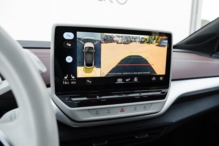 Pelēks Volkswagen ID.5 2022 Rīga, ar dzinēja tilpumu 0.00 L un nobraukumu 74 tūkst. km par 32650 €, foto 30 vietnē AUTOMOTO.COM.LV