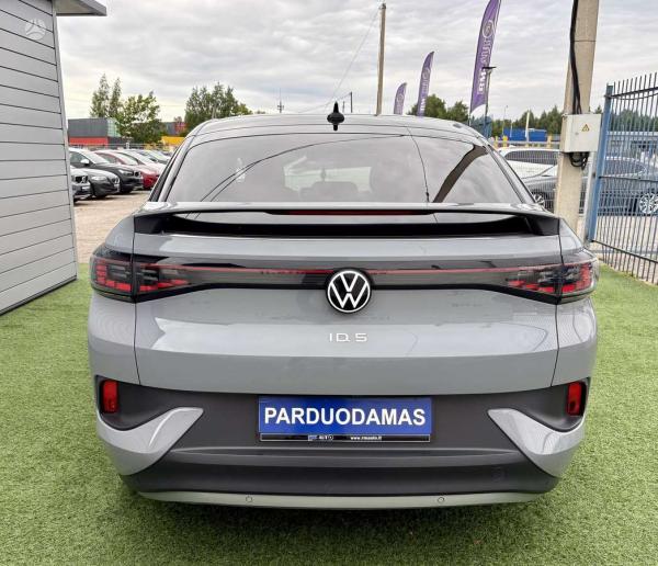 Pelēks Volkswagen ID.5 2022 Panevēža, ar dzinēja tilpumu 0.00 L un nobraukumu 141 tūkst. km par 24800 €, foto 5 vietnē AUTOMOTO.COM.LV