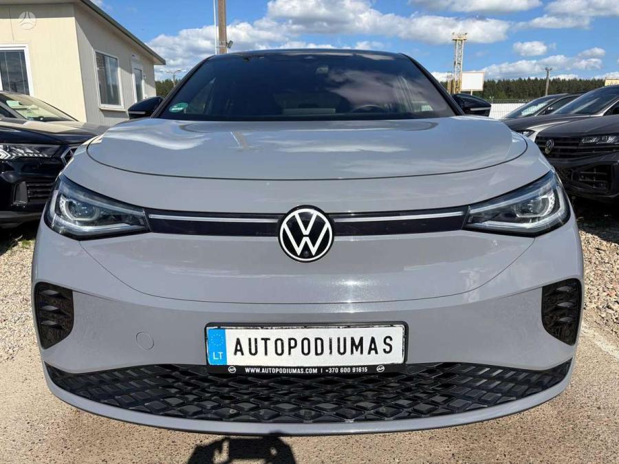 Grey Volkswagen ID.5 2023 in Vilnius, with an engine capacity of 0.00 L and mileage of 104 thousand km for 32400 €, photo 5 on AUTOMOTO.COM.LV