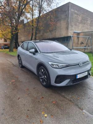 Pelēks Volkswagen ID.5 2023 Klaipėda, ar dzinēja tilpumu 0.00 L un nobraukumu 111 tūkst. km par 29000 €, foto  vietnē AUTOMOTO.COM.LV