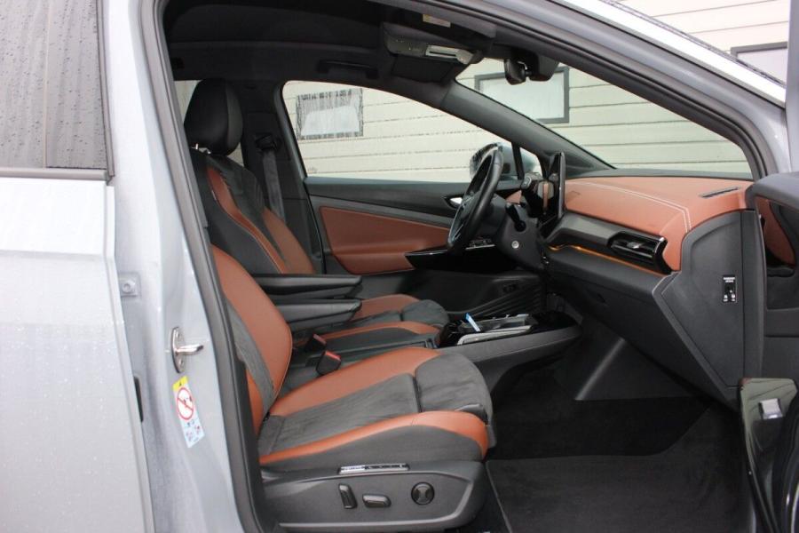 Pelēks Volkswagen ID.5 2022 Jelgava, ar dzinēja tilpumu 0.90 L un nobraukumu 62 tūkst. km par 28496 €, foto 7 vietnē AUTOMOTO.COM.LV