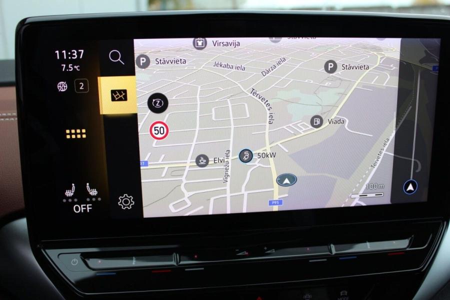 Pelēks Volkswagen ID.5 2022 Jelgava, ar dzinēja tilpumu 0.90 L un nobraukumu 62 tūkst. km par 28496 €, foto 12 vietnē AUTOMOTO.COM.LV