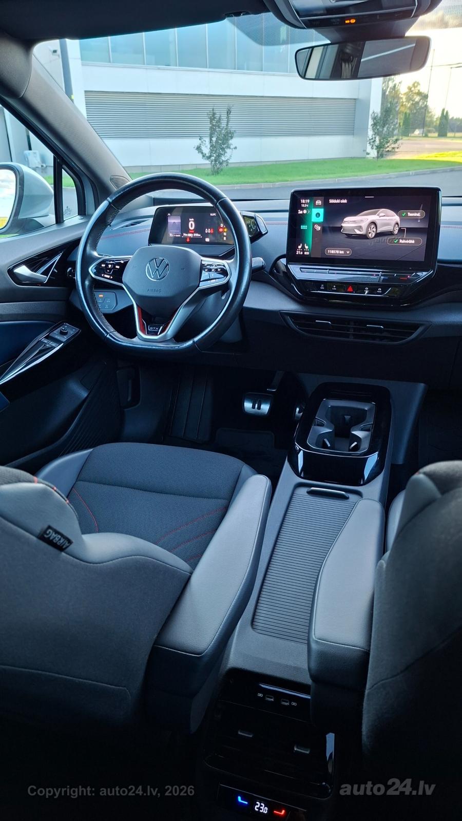 Grey Volkswagen ID.5 2022 in Tartu, with an engine capacity of 0.00 L and mileage of 120 thousand km for 31500 €, photo 7 on AUTOMOTO.COM.LV